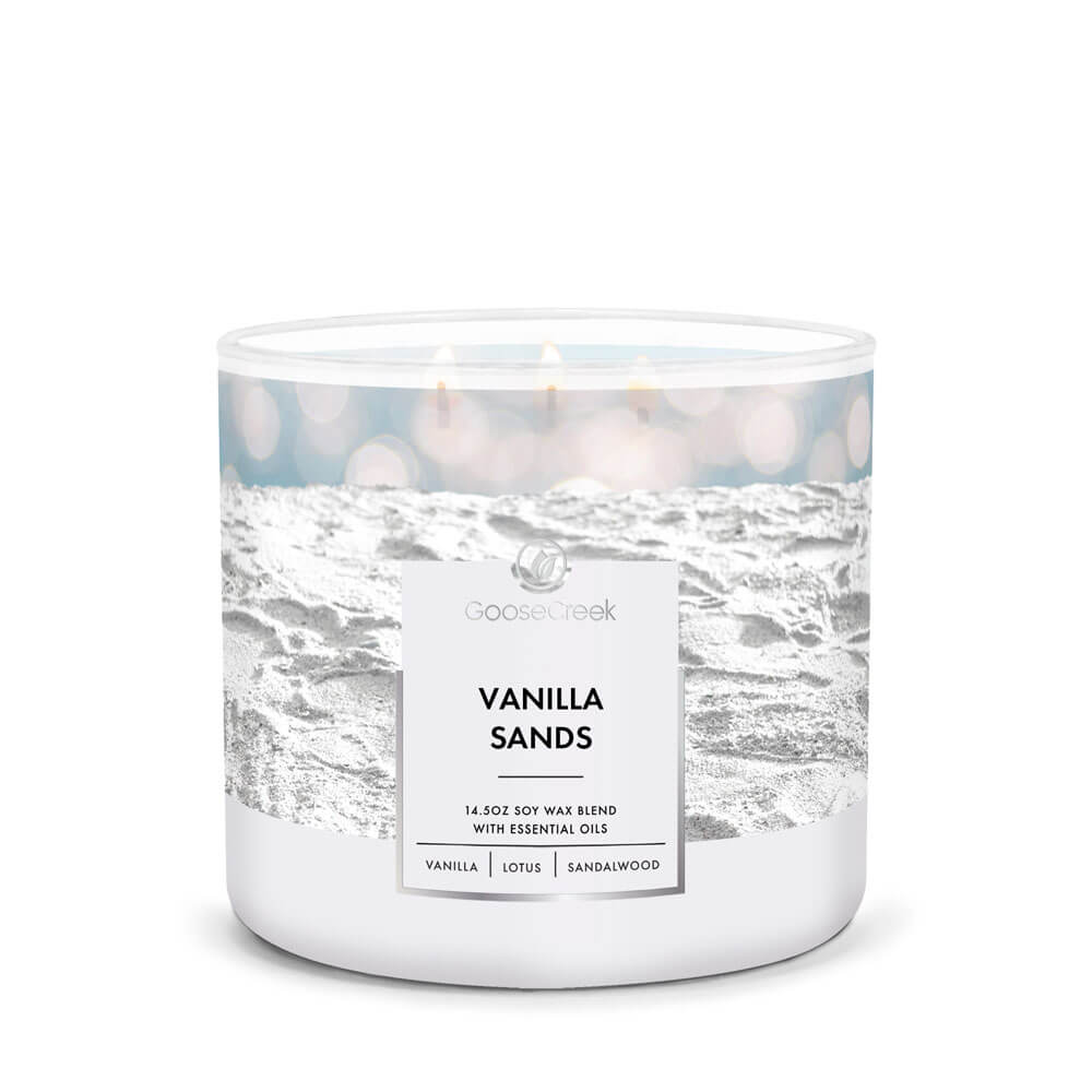 Goose Creek Vanilla Sands 3 Wick Tumbler Candle