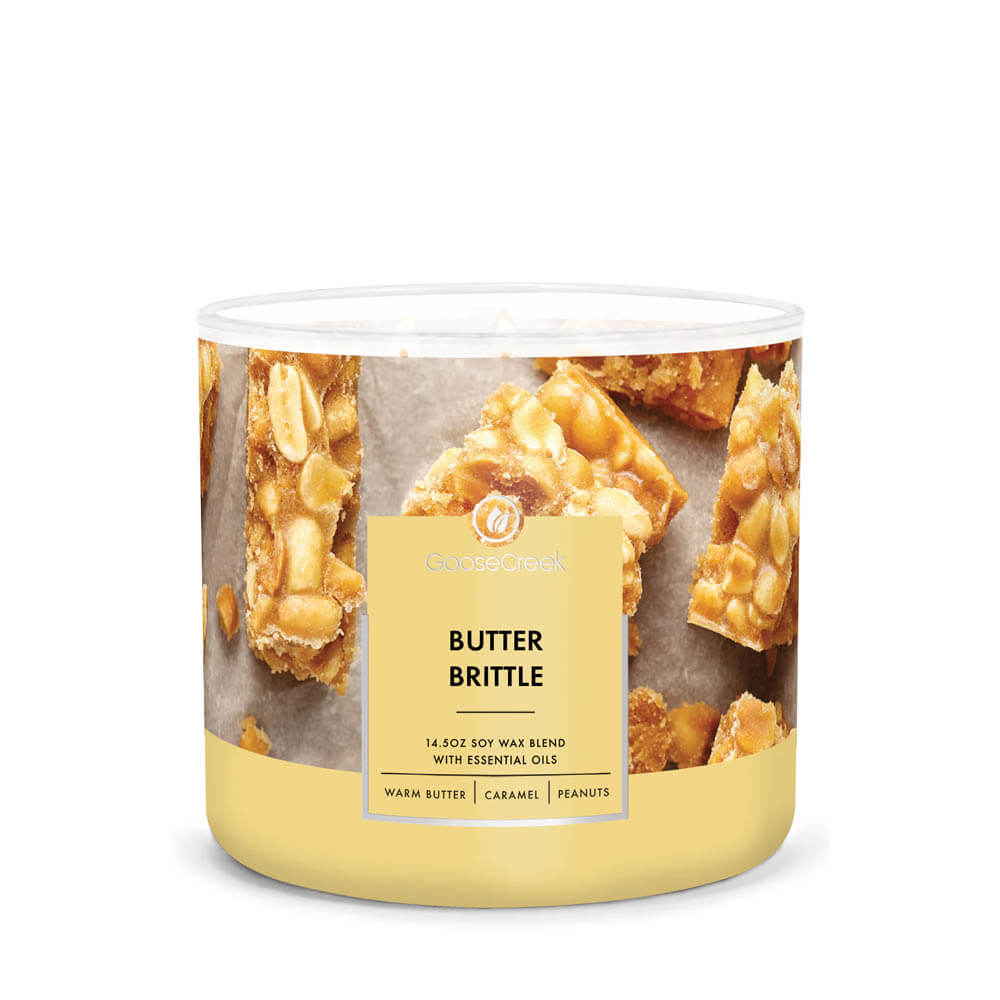 Goose Creek Butter Brittle 3 Wick Tumbler Candle