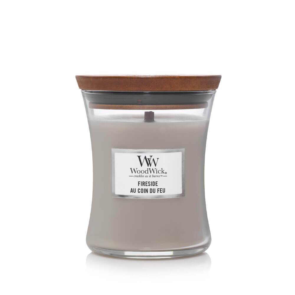 WoodWick Fireside Medium Jar Candle
