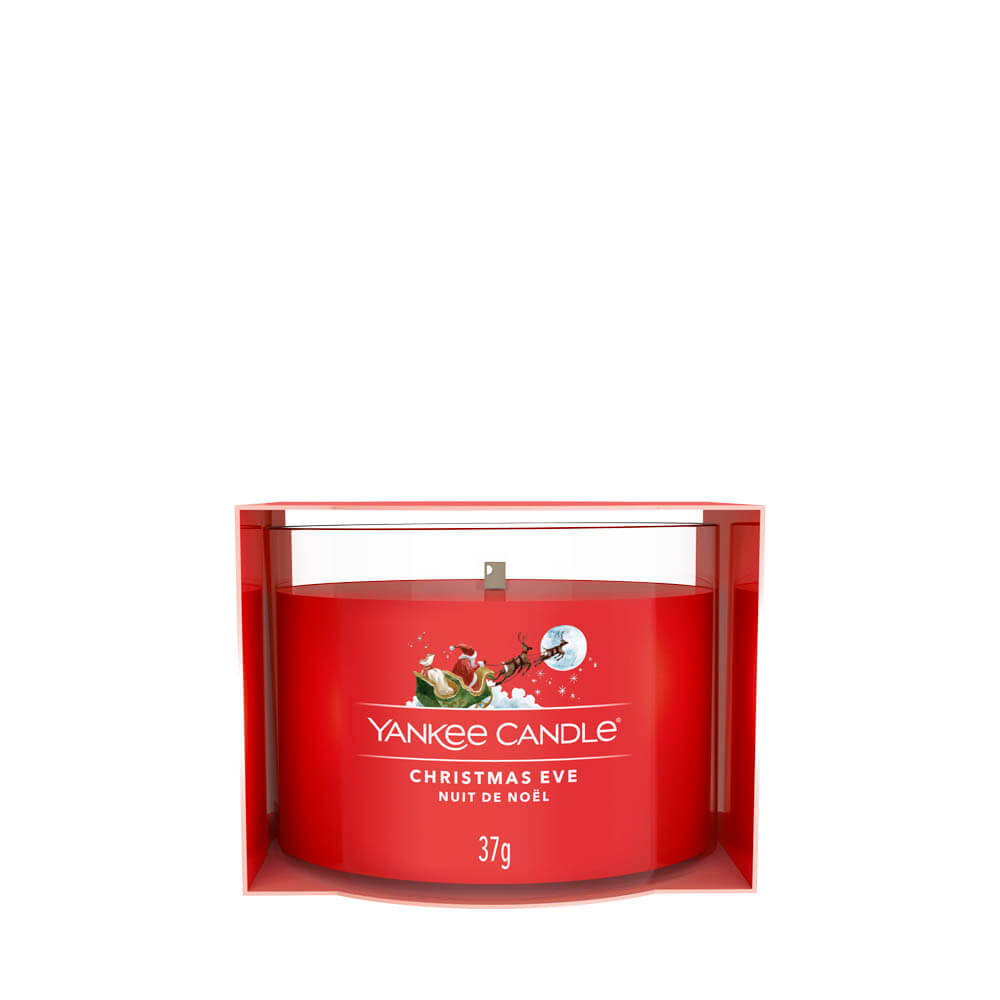 Yankee Candle Christmas Eve Glass Votive Candle