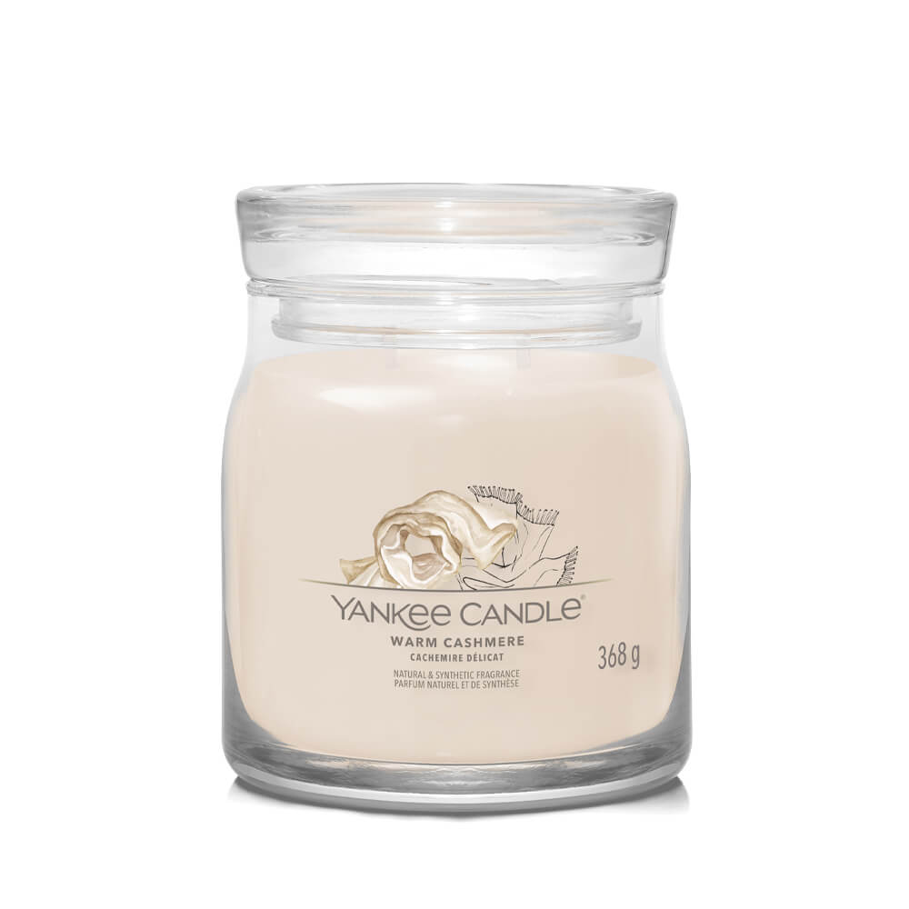 Yankee Candle Warm Cashmere Signature Medium Jar Candle